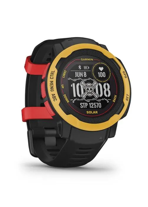 Garmin Instinct 2 Solar ONE PIECE - Luffy Edition สมาร์ทวอทช์หน้าปัด 45 ...